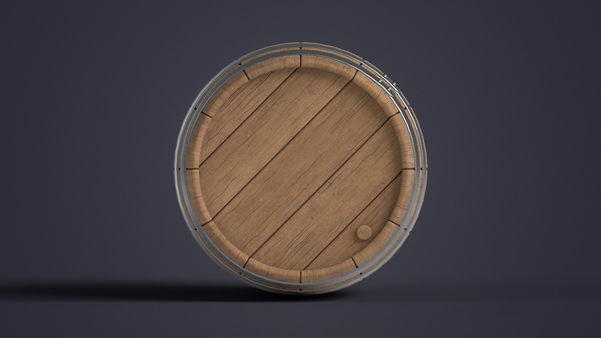 3D Wooden Barrel Model - TurboSquid 1535990