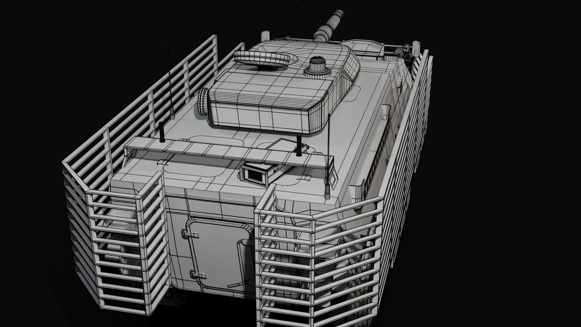 Military Tank 3D Model - TurboSquid 1966224