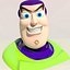 Buzz Head Turbosmooth 3d Model