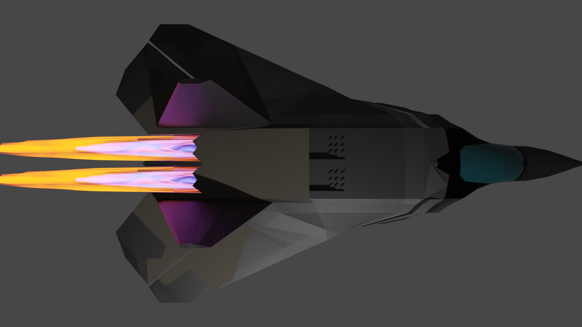 F-24 Tomcat 2 Fighter Jet Low-med Poly 3D Model - TurboSquid 1785692