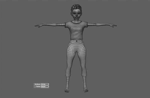3D Kate model - TurboSquid 1899966