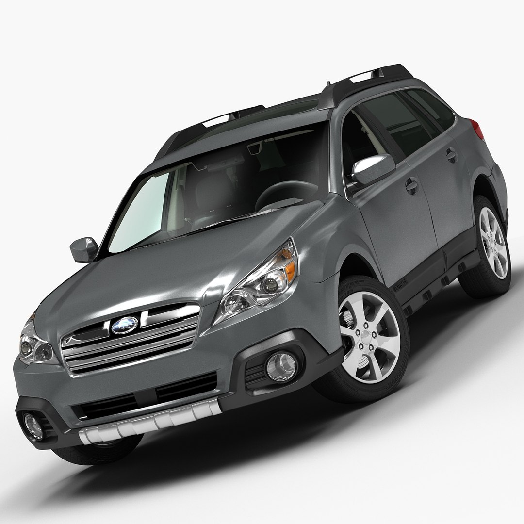 2013 Subaru Outback 3d Model
