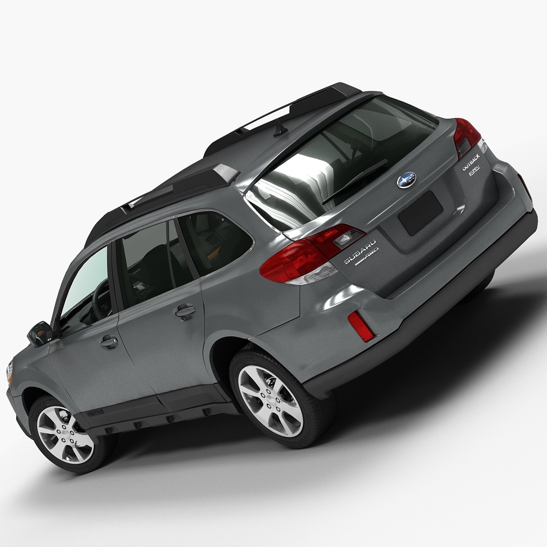 2013 Subaru Outback 3d Model
