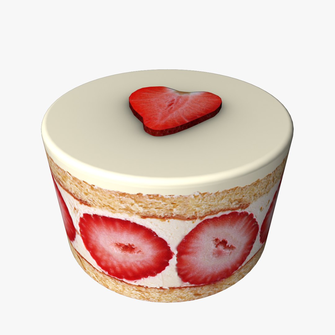 3d Model Mini Cakes