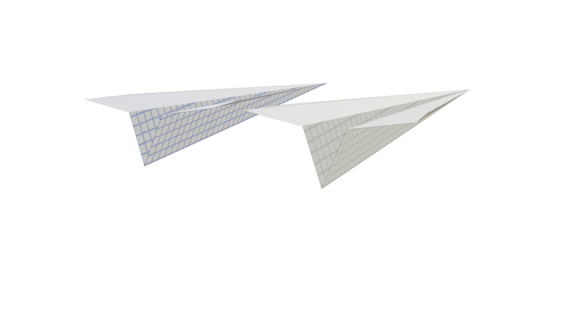 Paper airplanes 3D model - TurboSquid 2146635