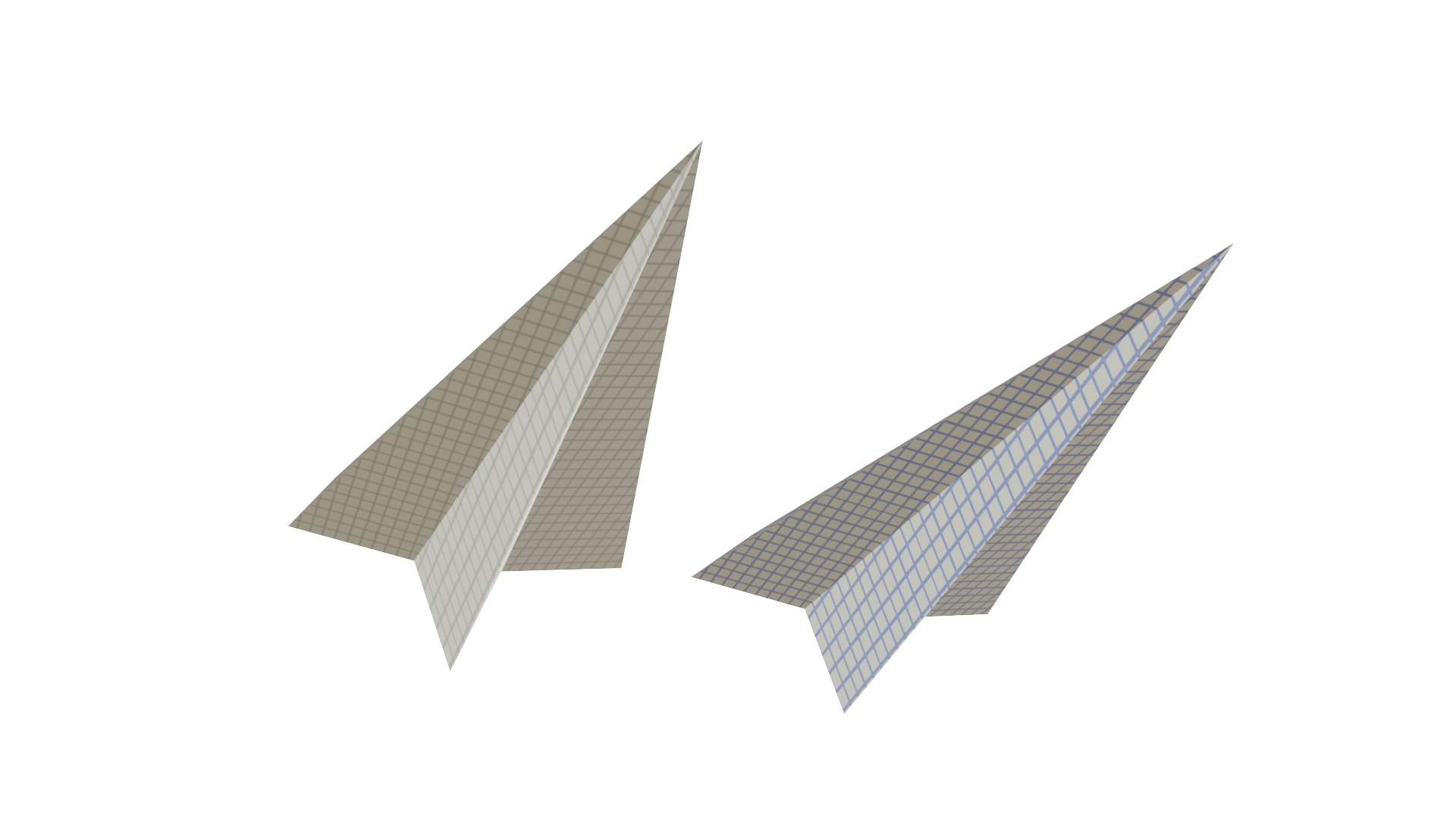 Paper airplanes 3D model - TurboSquid 2146635