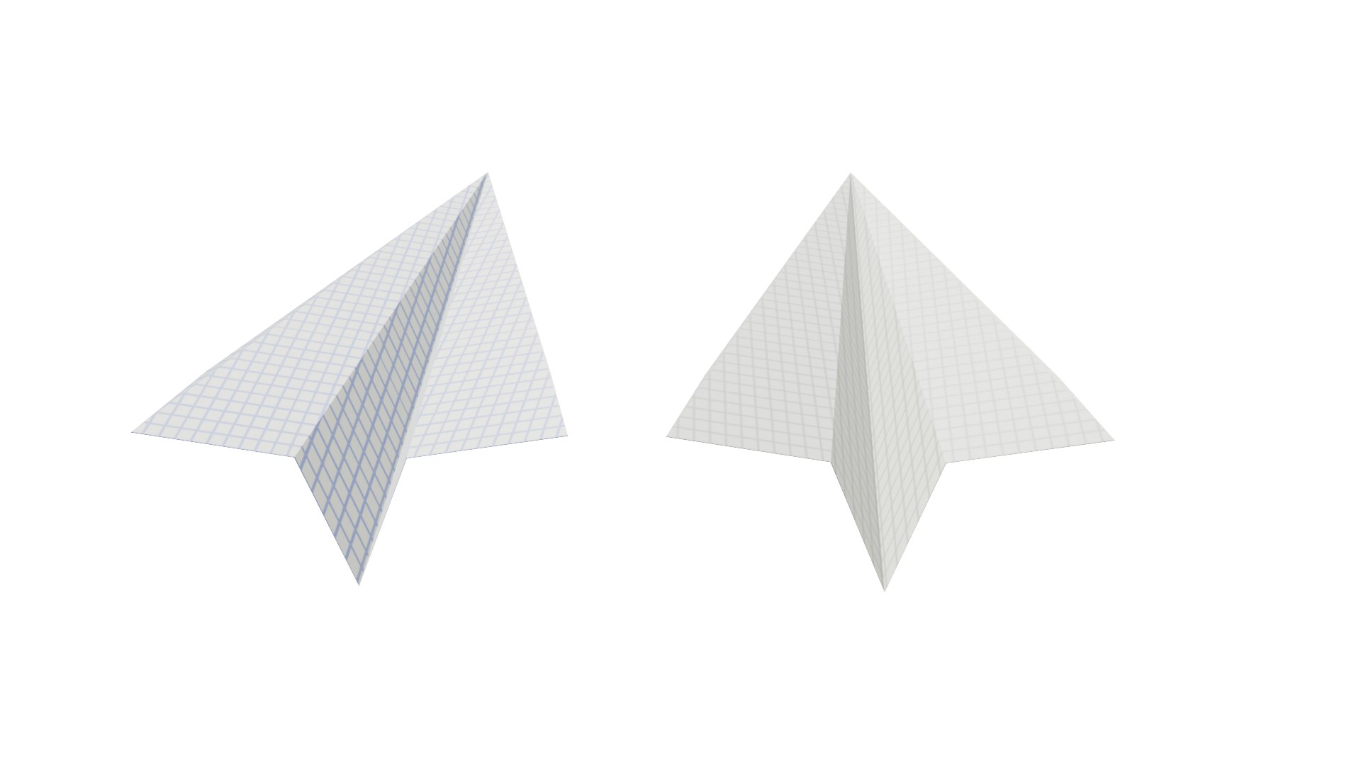 Paper airplanes 3D model - TurboSquid 2146635