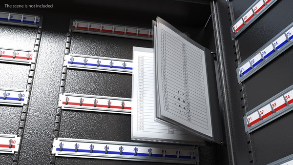 3D Industrial Document Holder model - TurboSquid 1827511