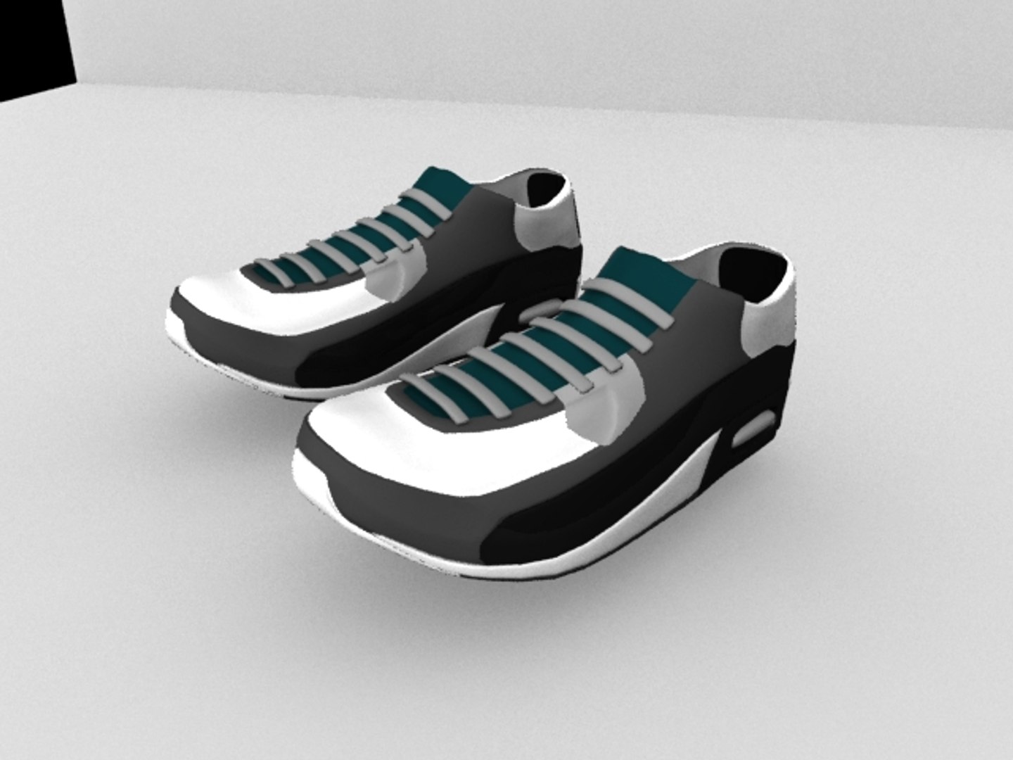 running shoes 3d model