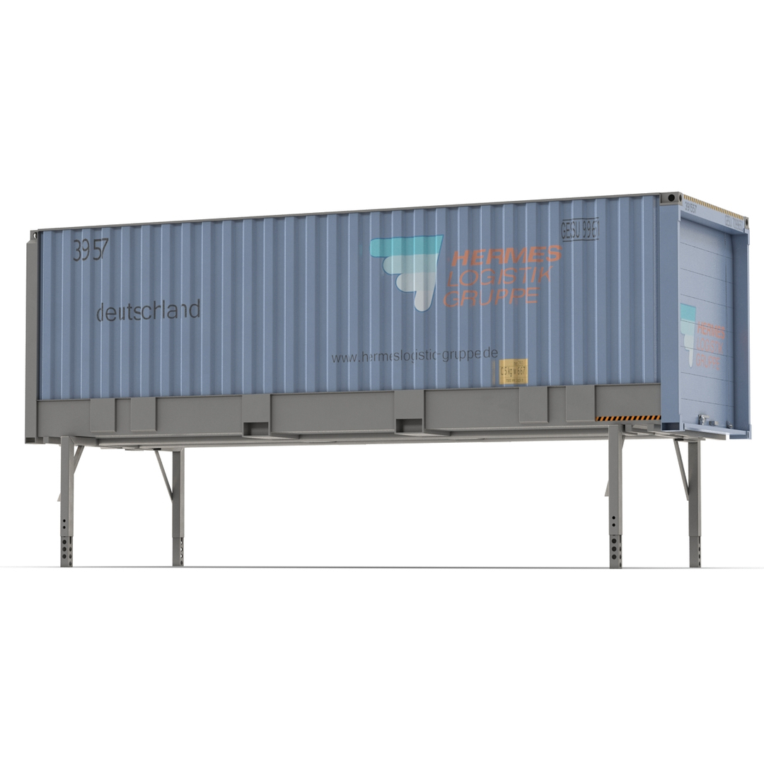 3dsmax Swap Body Container Iso