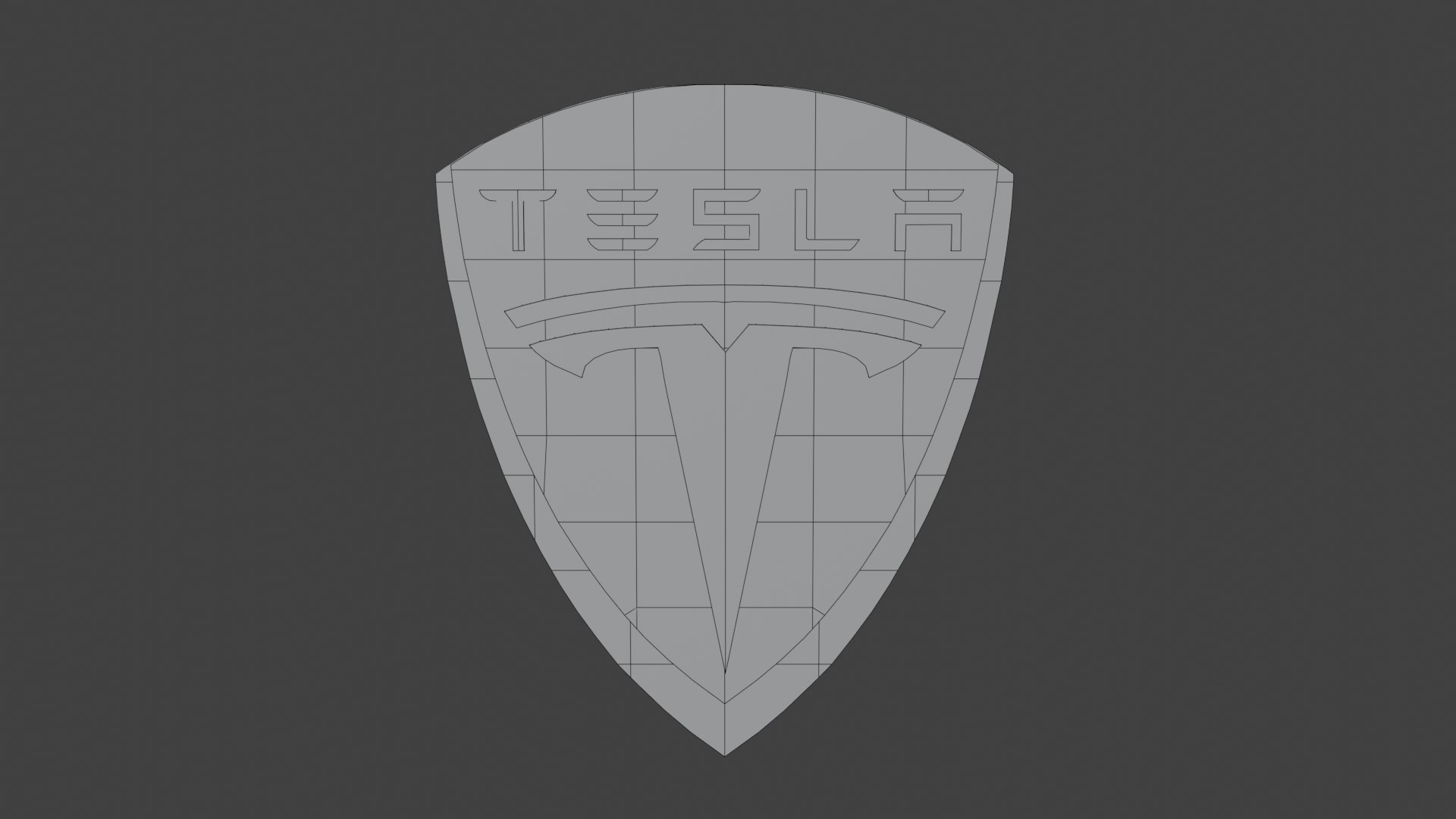 3D Emblem Tesla model - TurboSquid 2175945