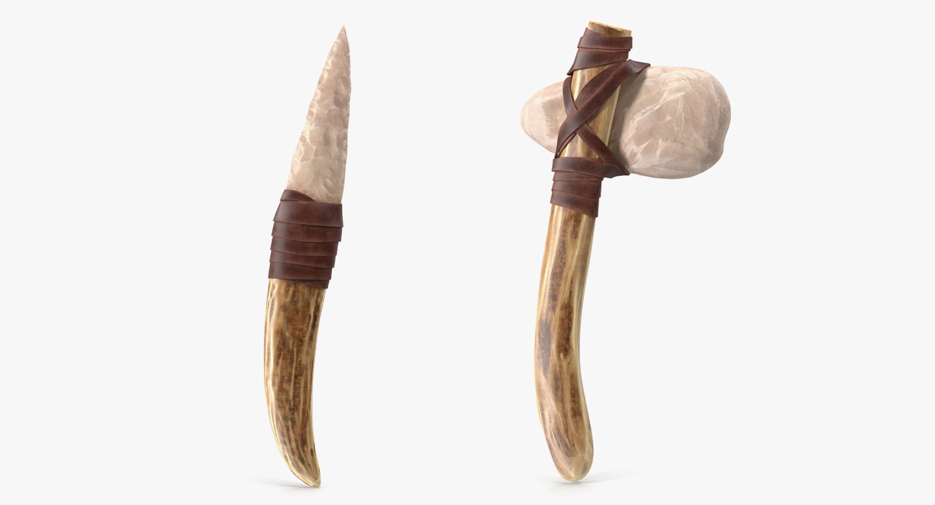 3D Ancient Stone Tools Collection Model - TurboSquid 1920153