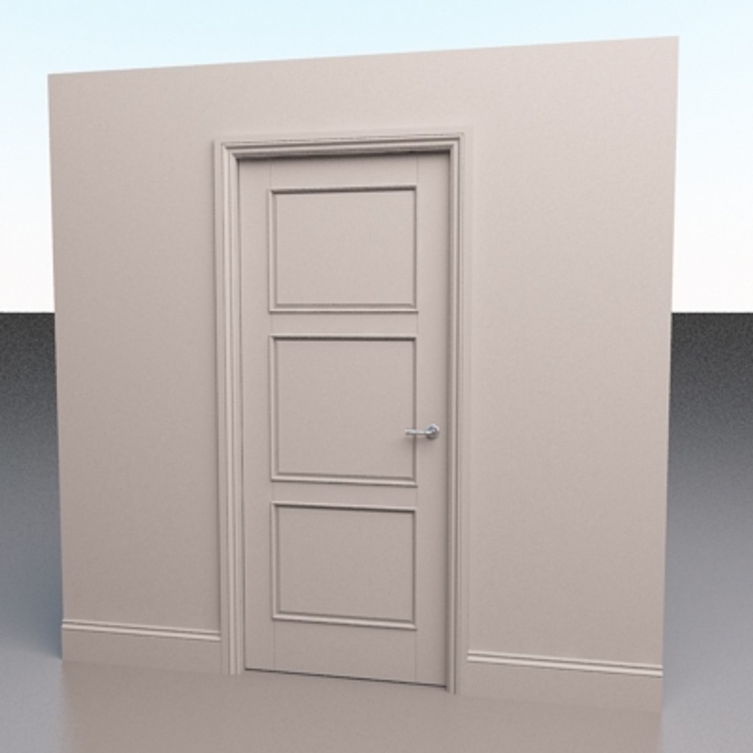 Maya 3 Panel Solid Door
