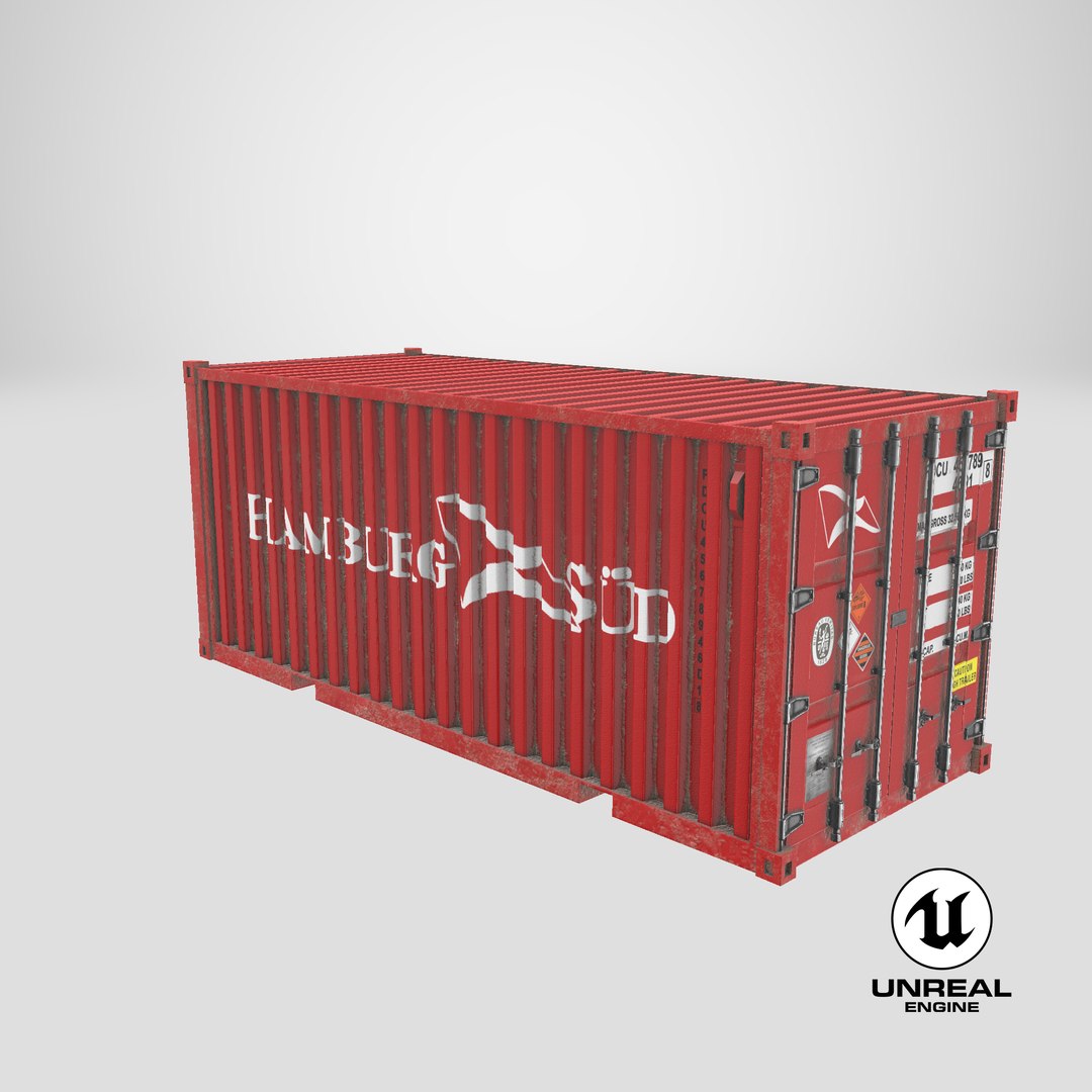 3D shipping container sud model - TurboSquid 1494224
