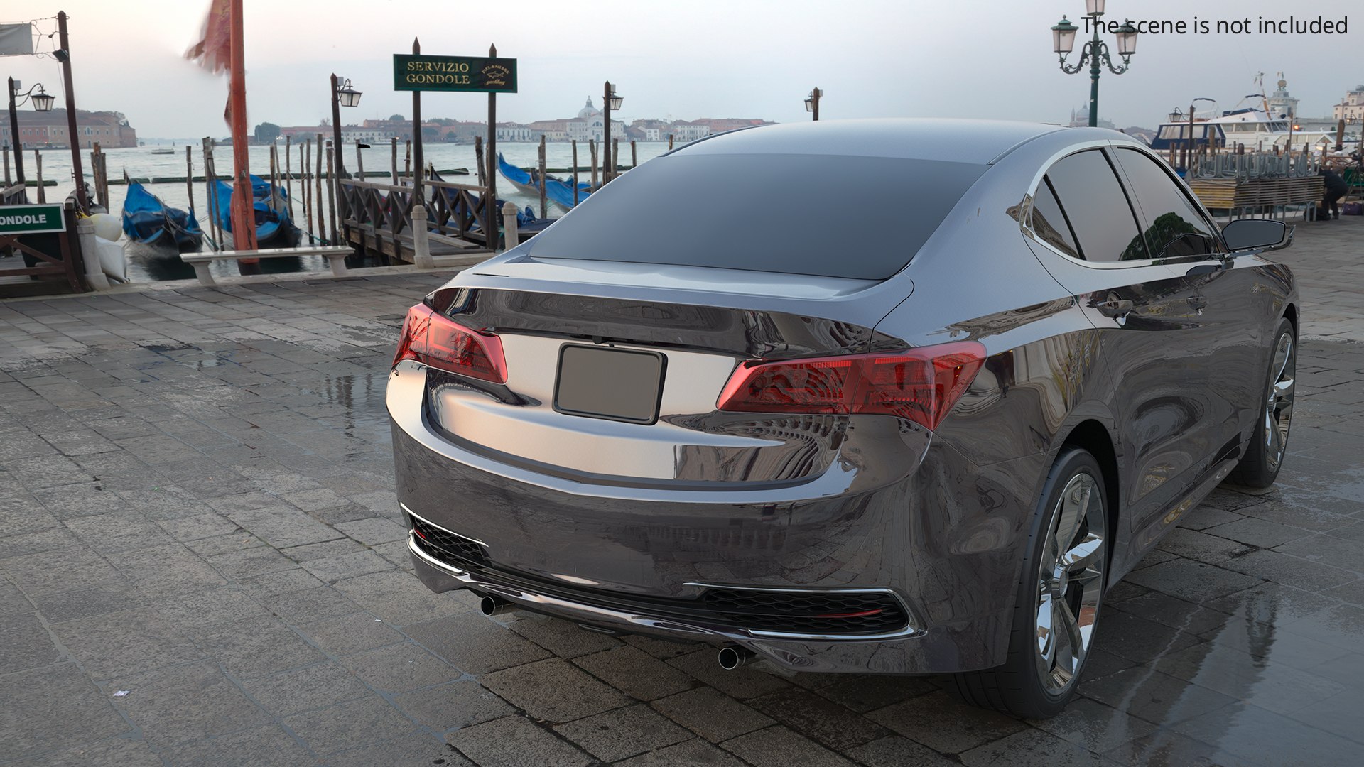 Luxury Performance Sedan Simple Interior 3D Model - TurboSquid 2505239