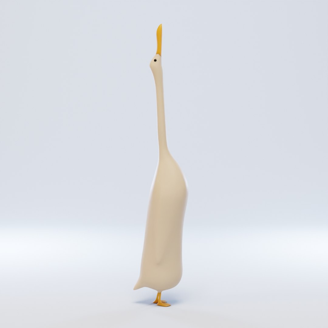 3D Model Duck Death Tulip - TurboSquid 1656513