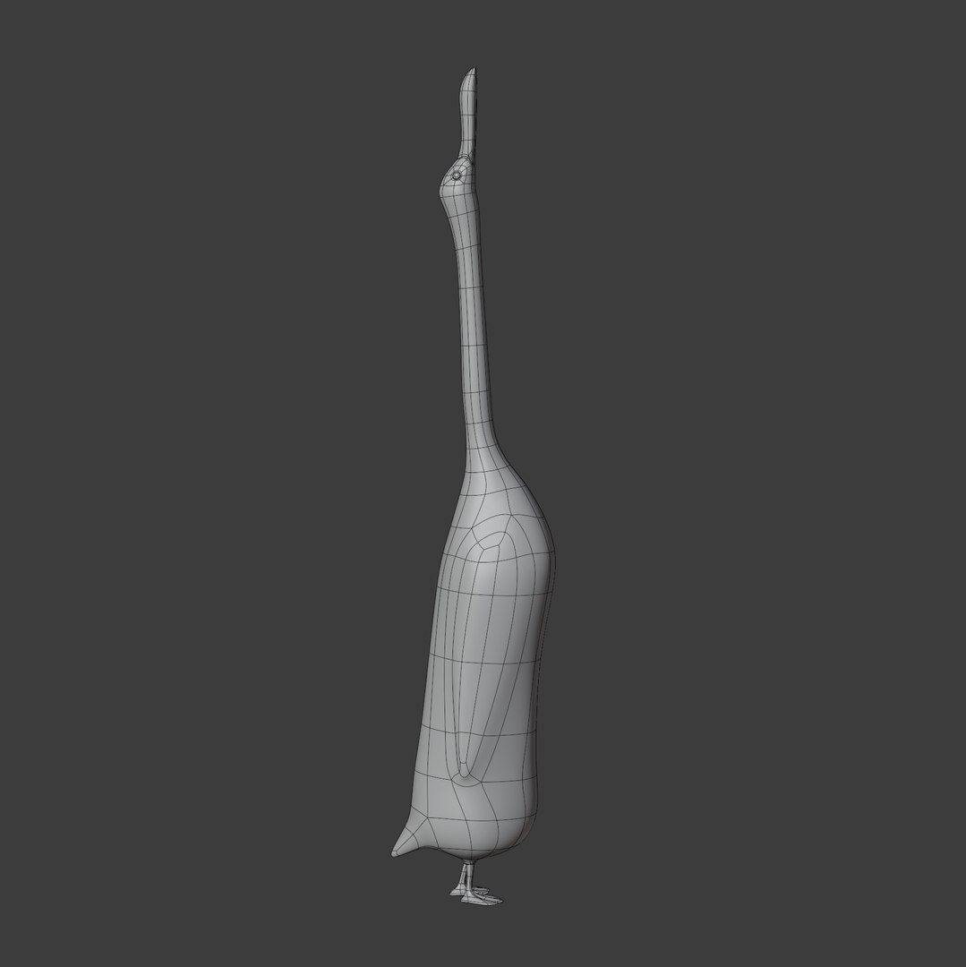 3D Model Duck Death Tulip - TurboSquid 1656513