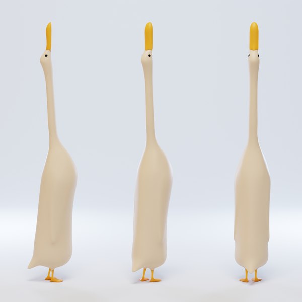 Blender Duck Models | TurboSquid