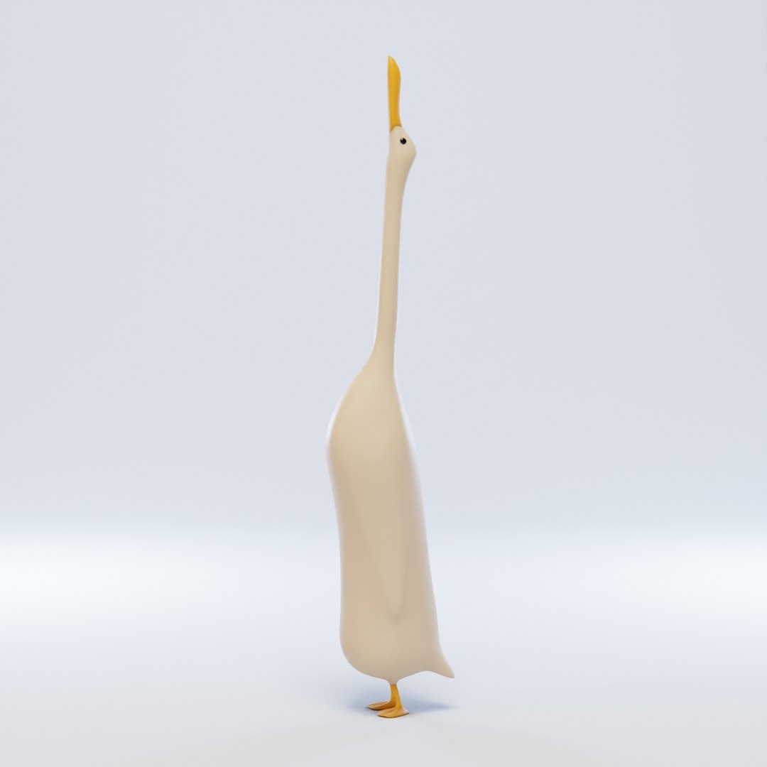 3D Model Duck Death Tulip - TurboSquid 1656513