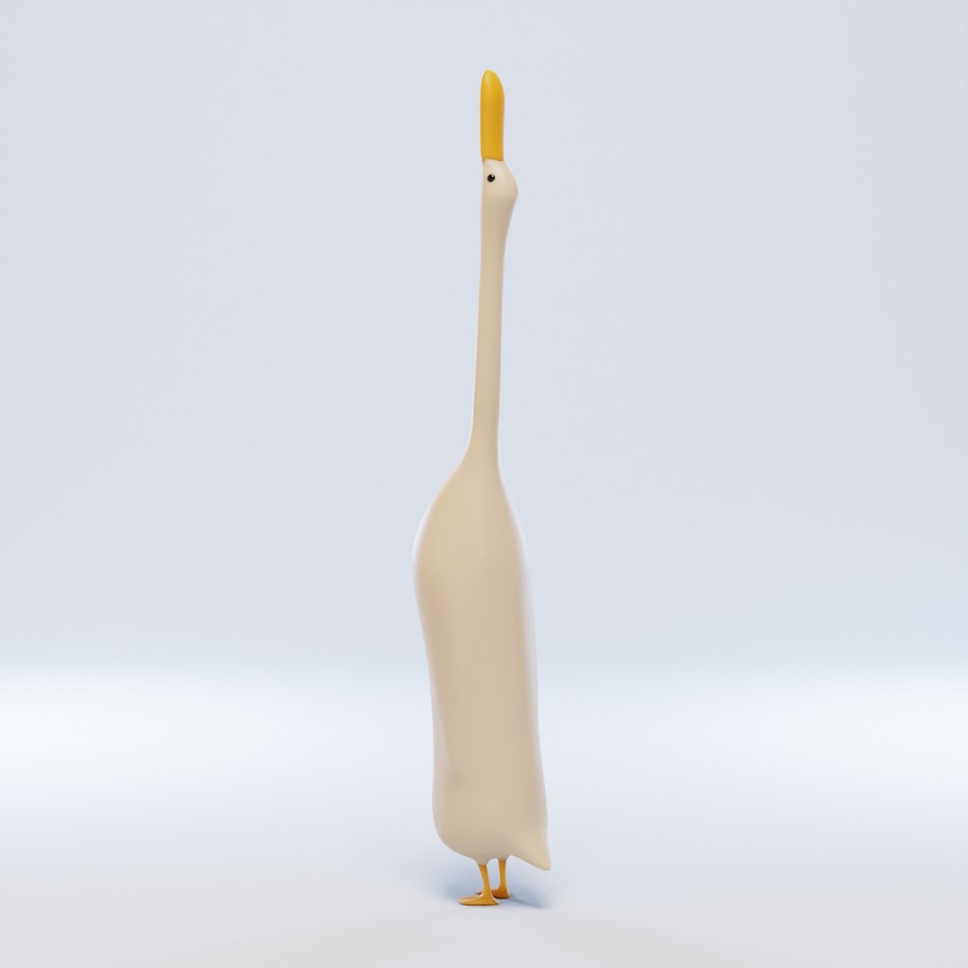 3D Model Duck Death Tulip - TurboSquid 1656513