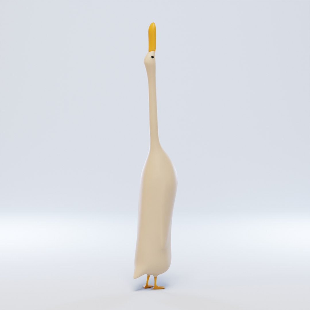 3D Model Duck Death Tulip - TurboSquid 1656513