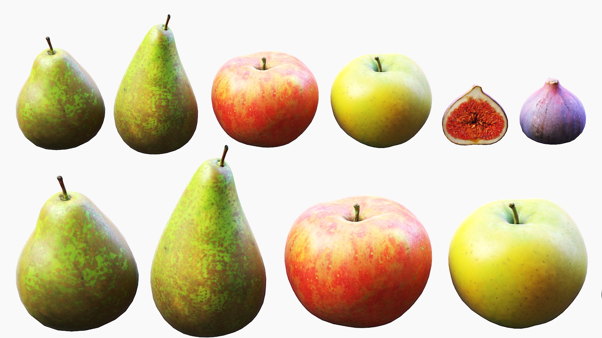 3D Fruits Model - TurboSquid 1802199