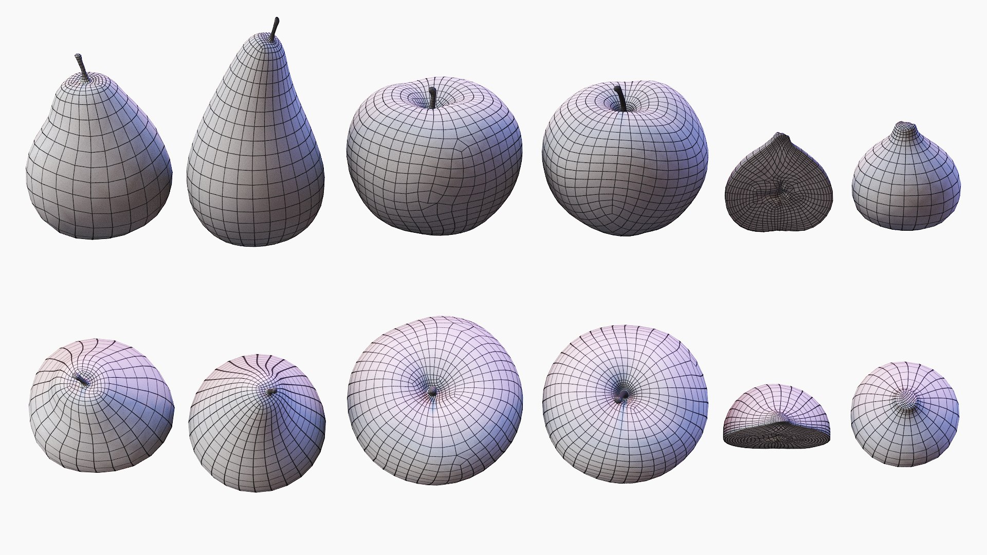 3D Fruits Model - TurboSquid 1802199