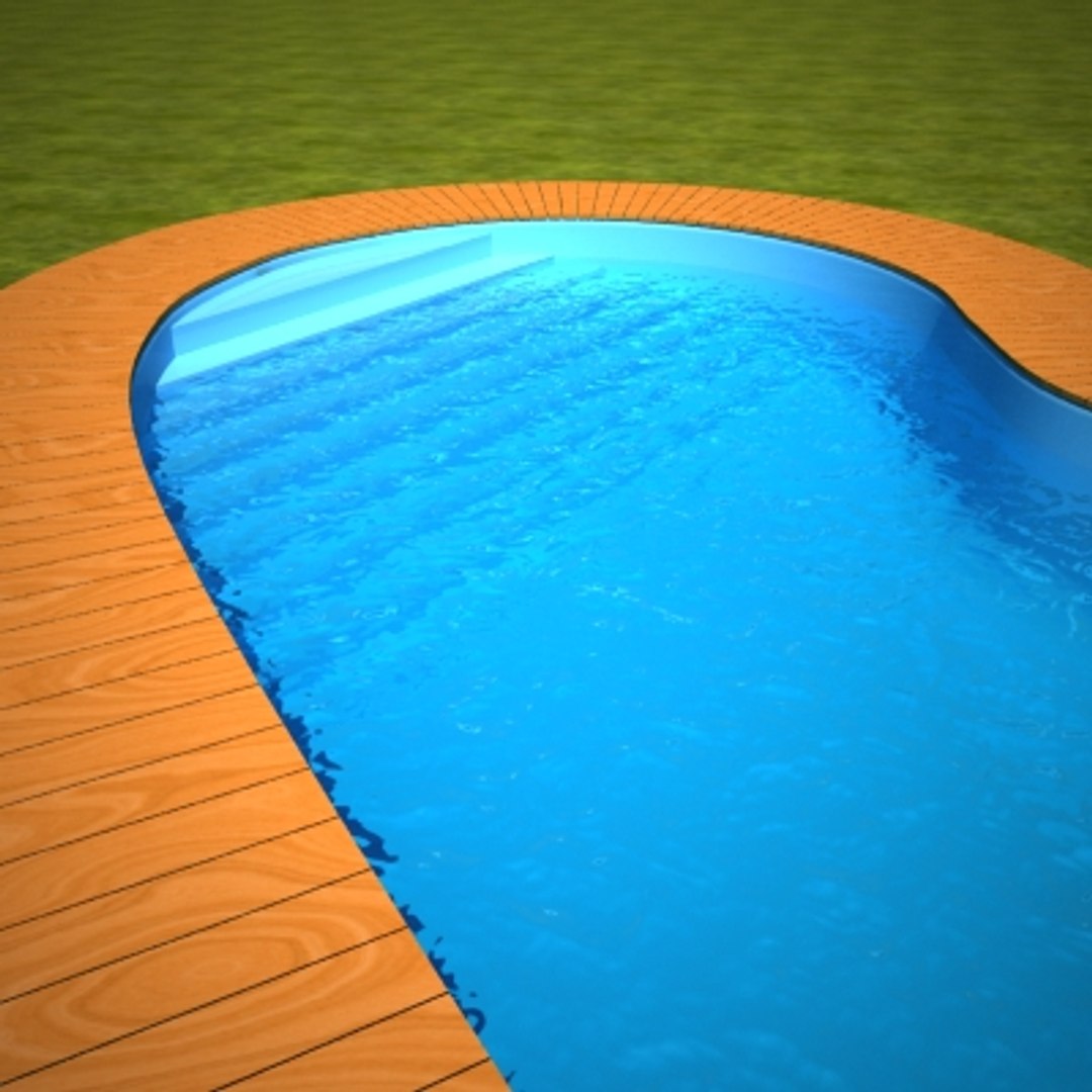 Swimming Pools 3d Model