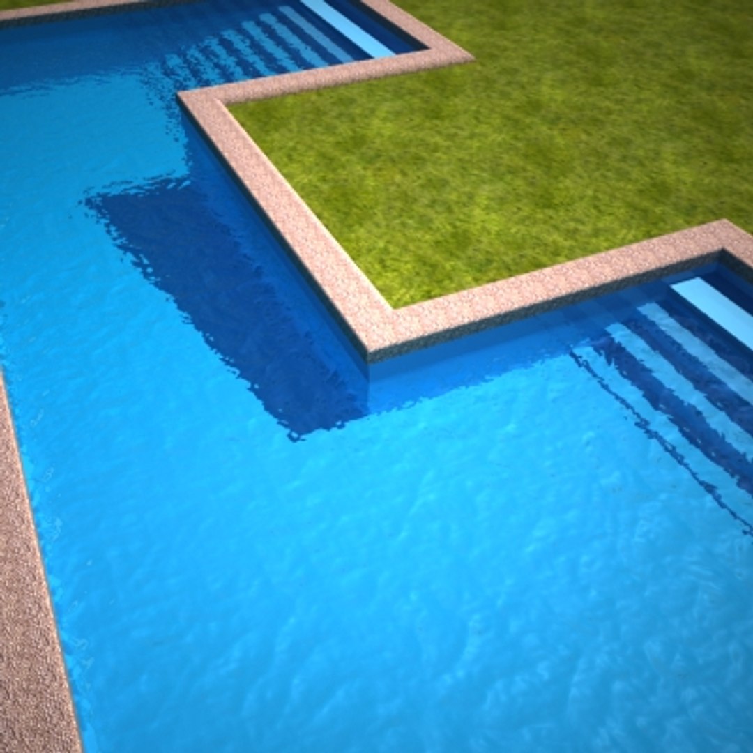 Swimming Pools 3d Model