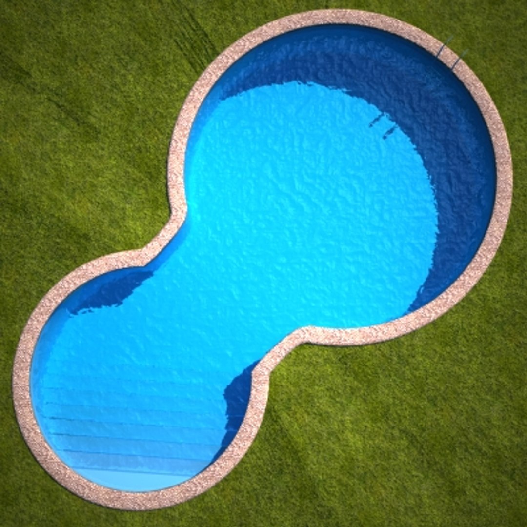 Swimming Pools 3d Model