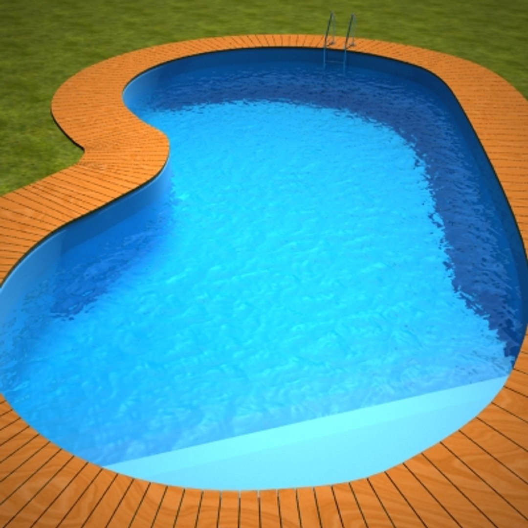 Swimming Pools 3d Model