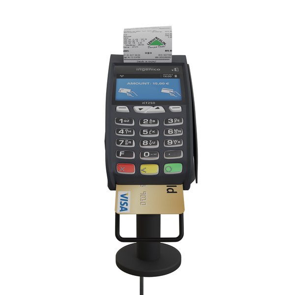 VIP Card Reader PBR 3D model - TurboSquid 1784627