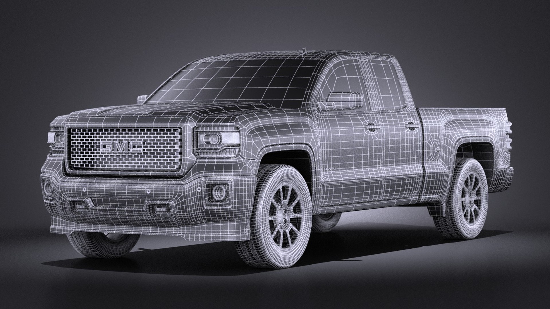 2015 Gmc Sierra 3d C4d