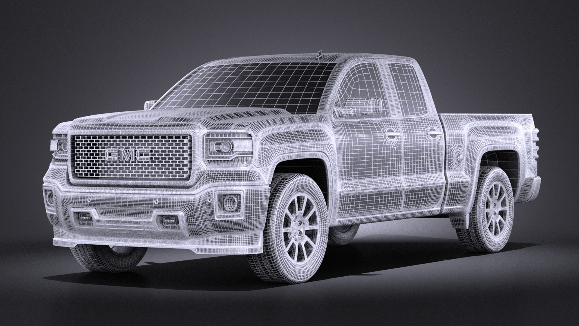 2015 Gmc Sierra 3d C4d