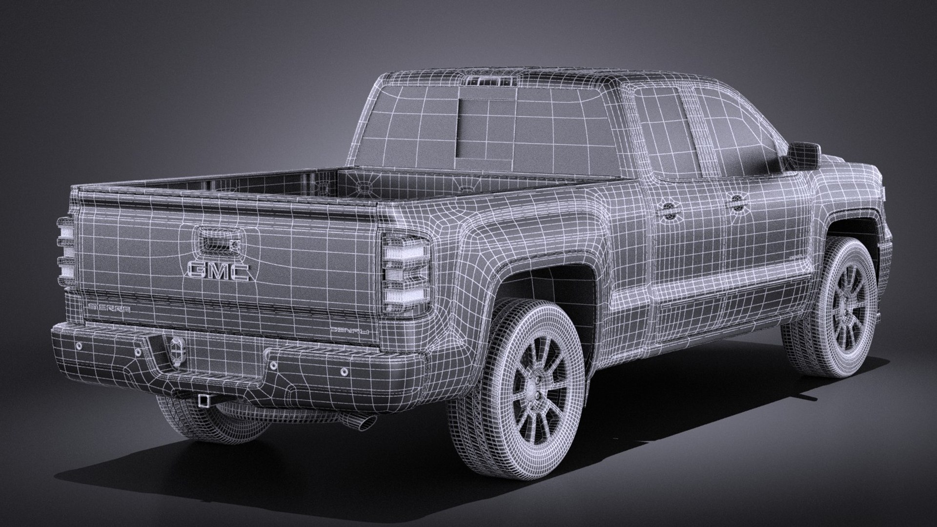 2015 Gmc Sierra 3d C4d