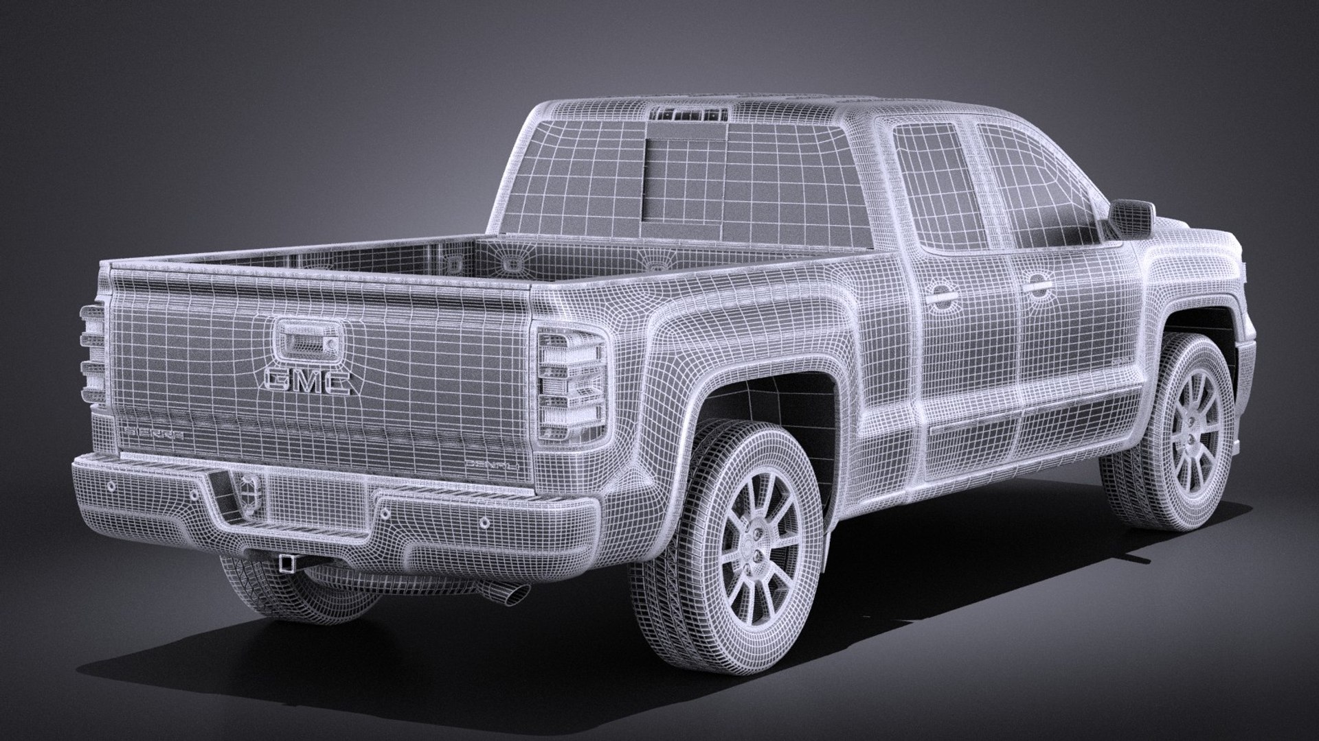 2015 Gmc Sierra 3d C4d