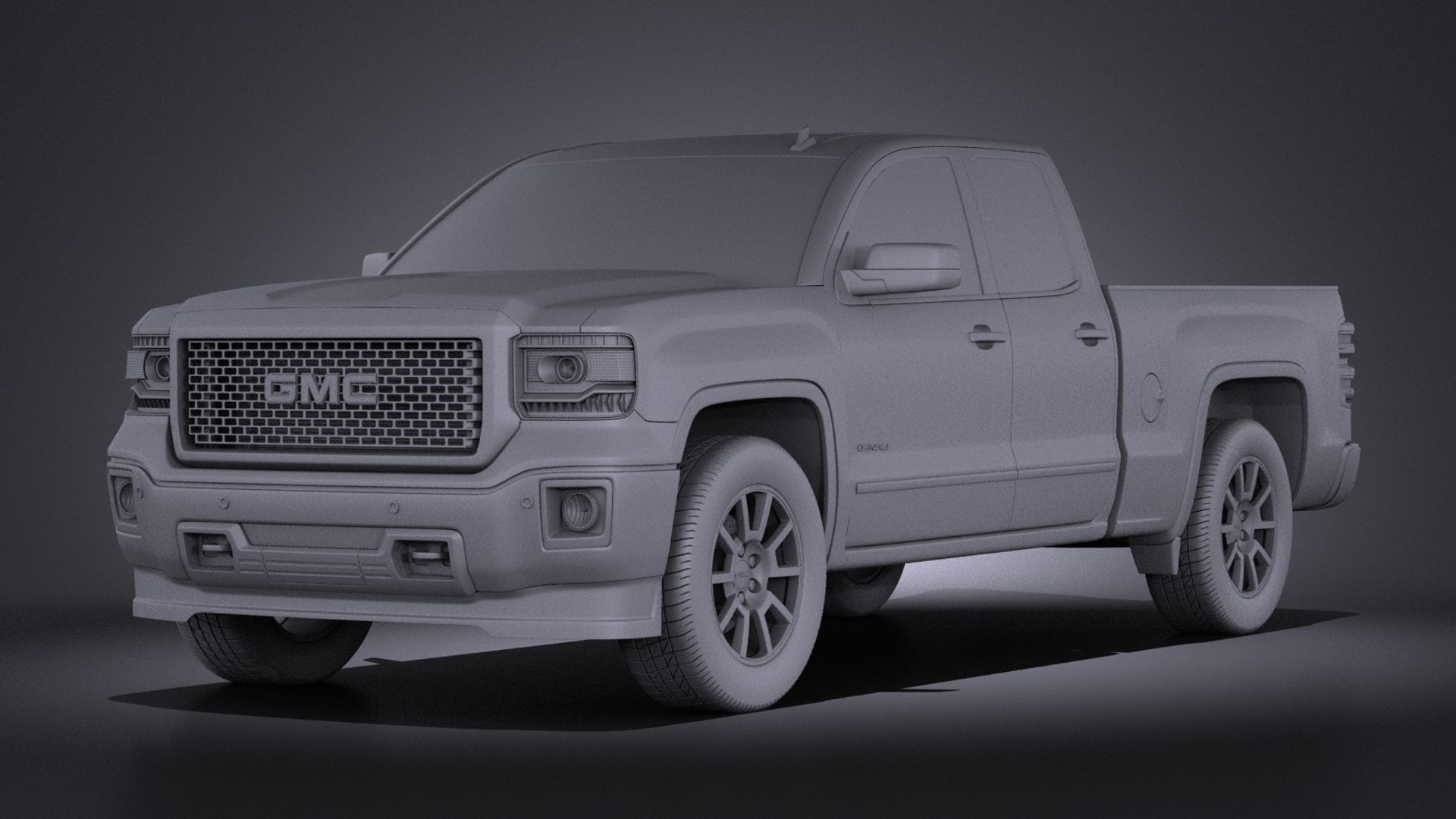 2015 Gmc Sierra 3d C4d