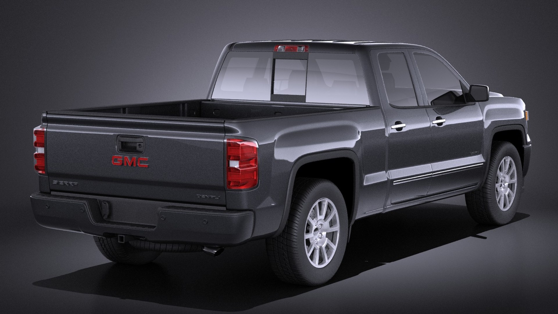 2015 Gmc Sierra 3d C4d