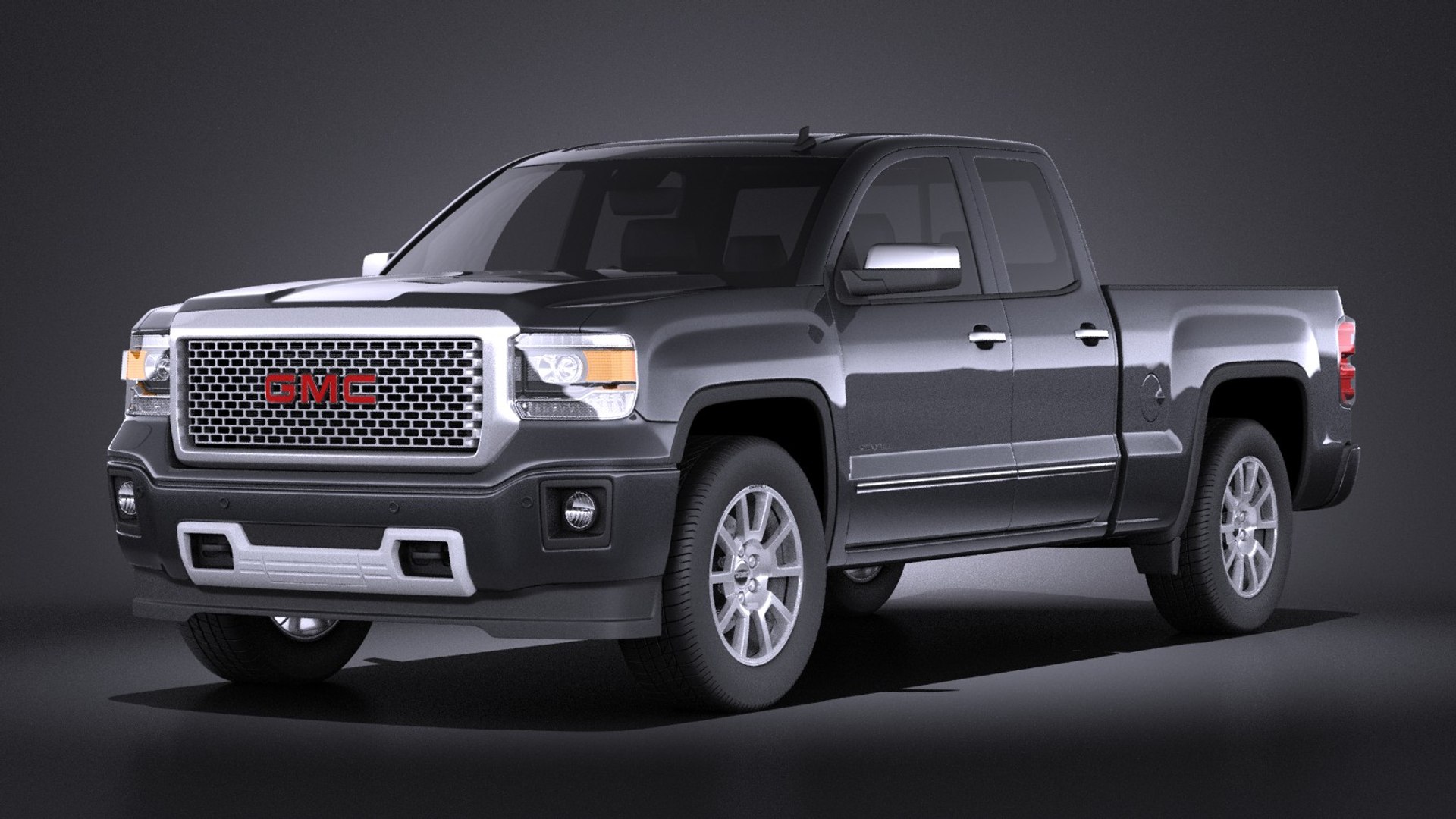 2015 Gmc Sierra 3d C4d
