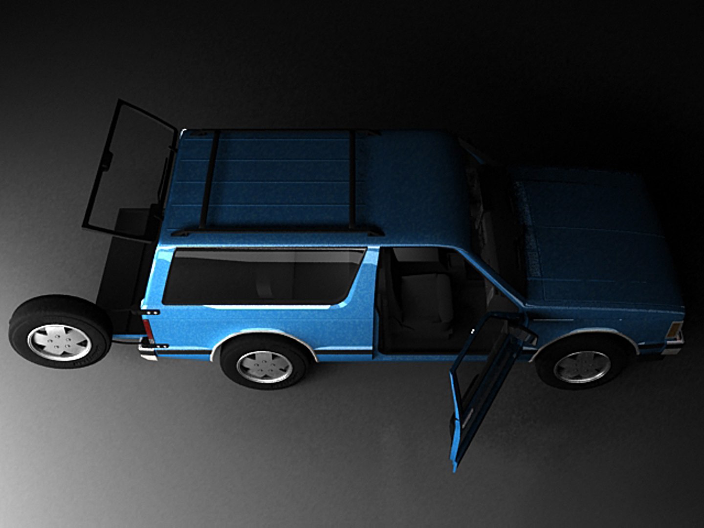 3d Model Chevrolet S-10 Blazer Mk1