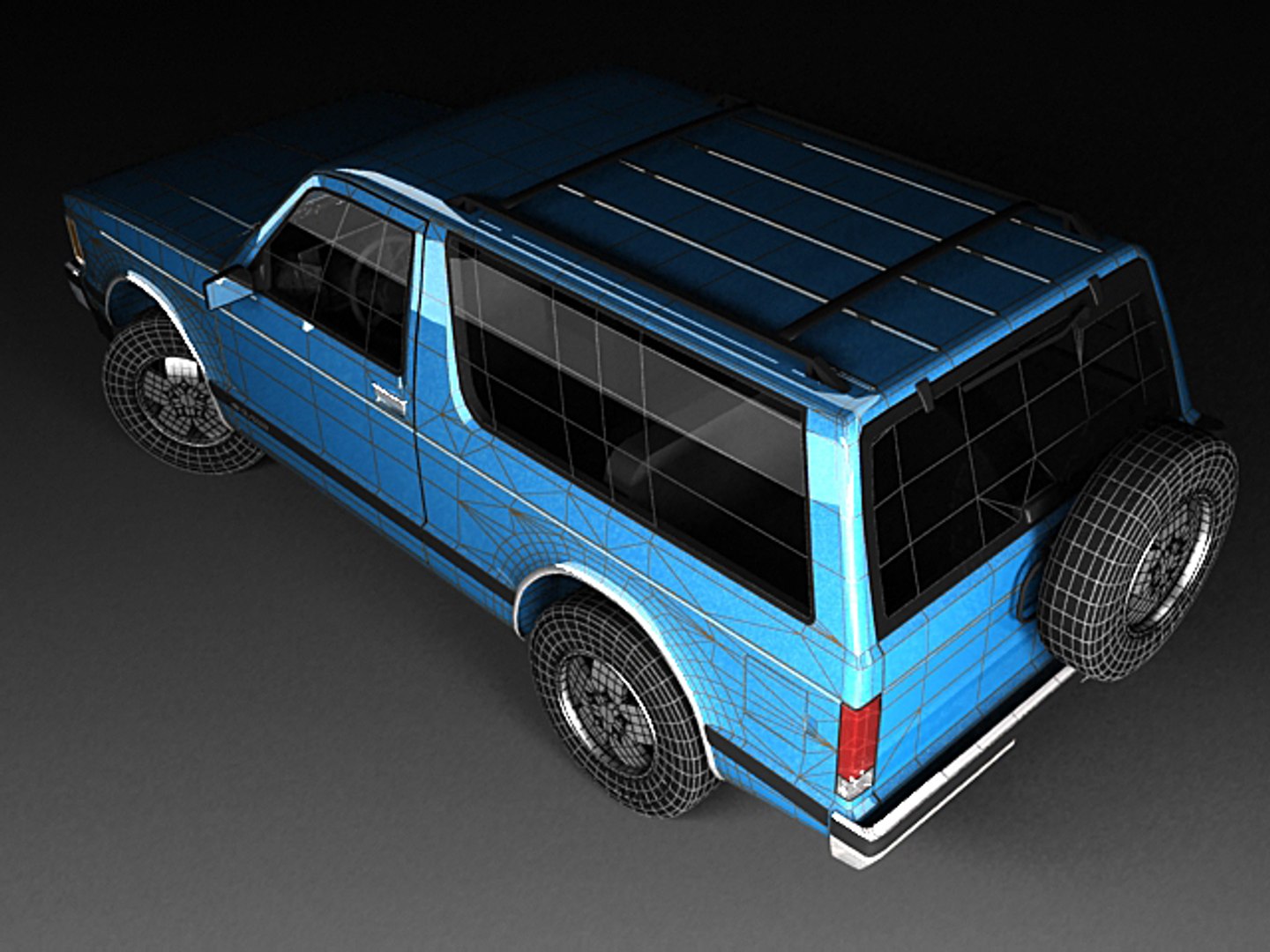 3d Model Chevrolet S-10 Blazer Mk1