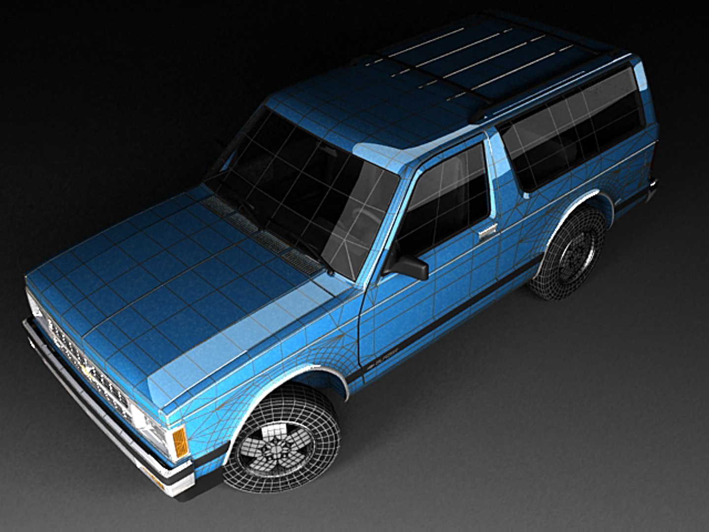 3d Model Chevrolet S-10 Blazer Mk1