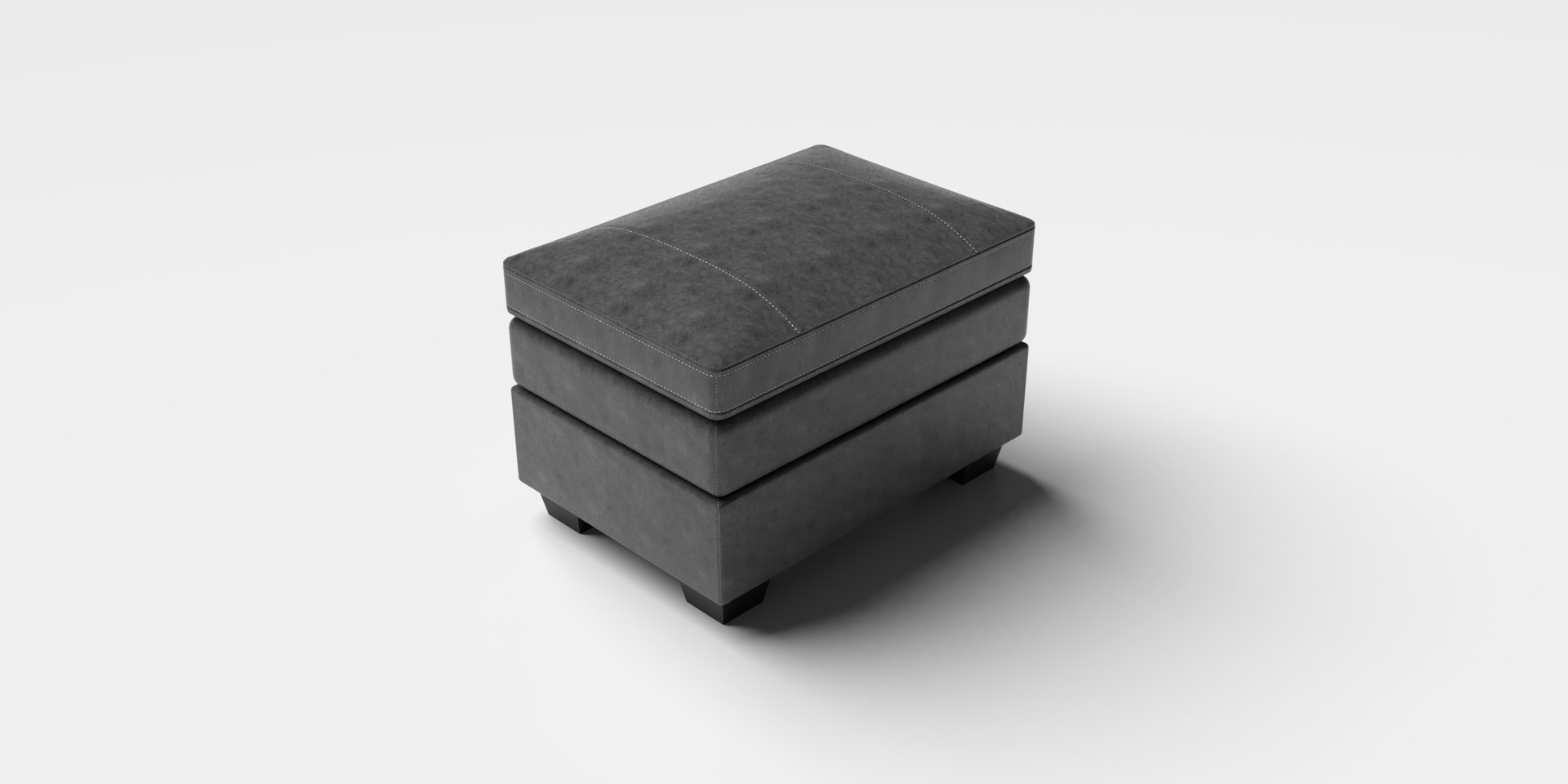 Chair Ottoman 3D Model - TurboSquid 1421643