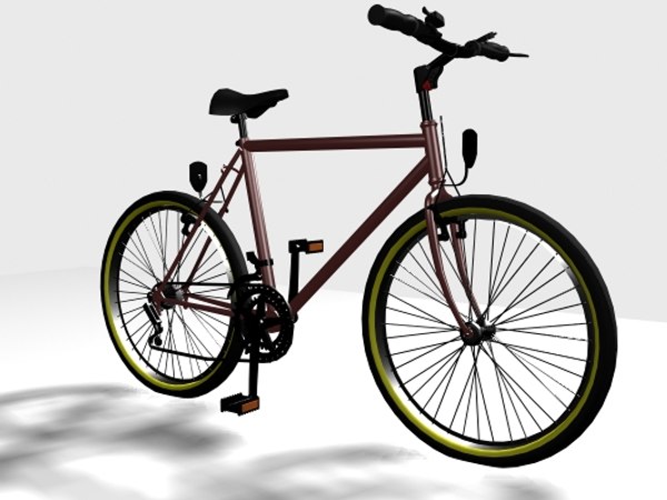 3dsmax bicycle racing wheels