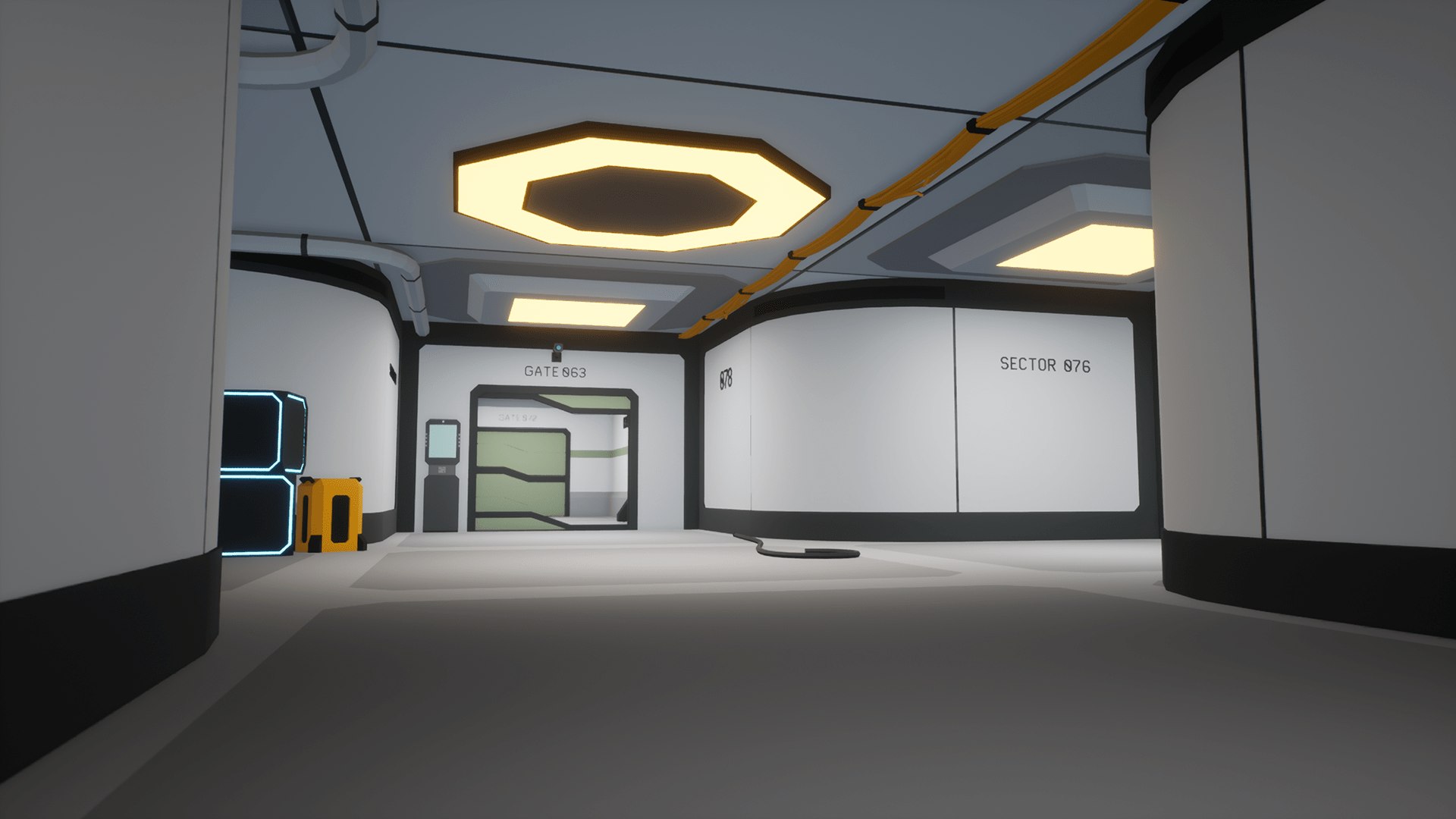 3D Low Poly Sci-Fi Cyberpunk Interiors - TurboSquid 2278085