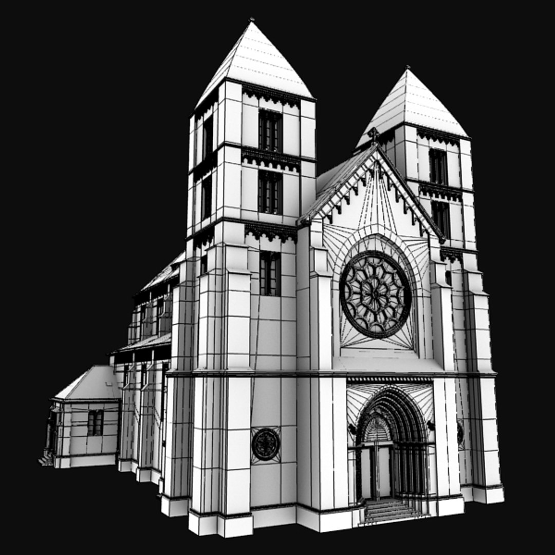Dxf Church Neo-romanesque