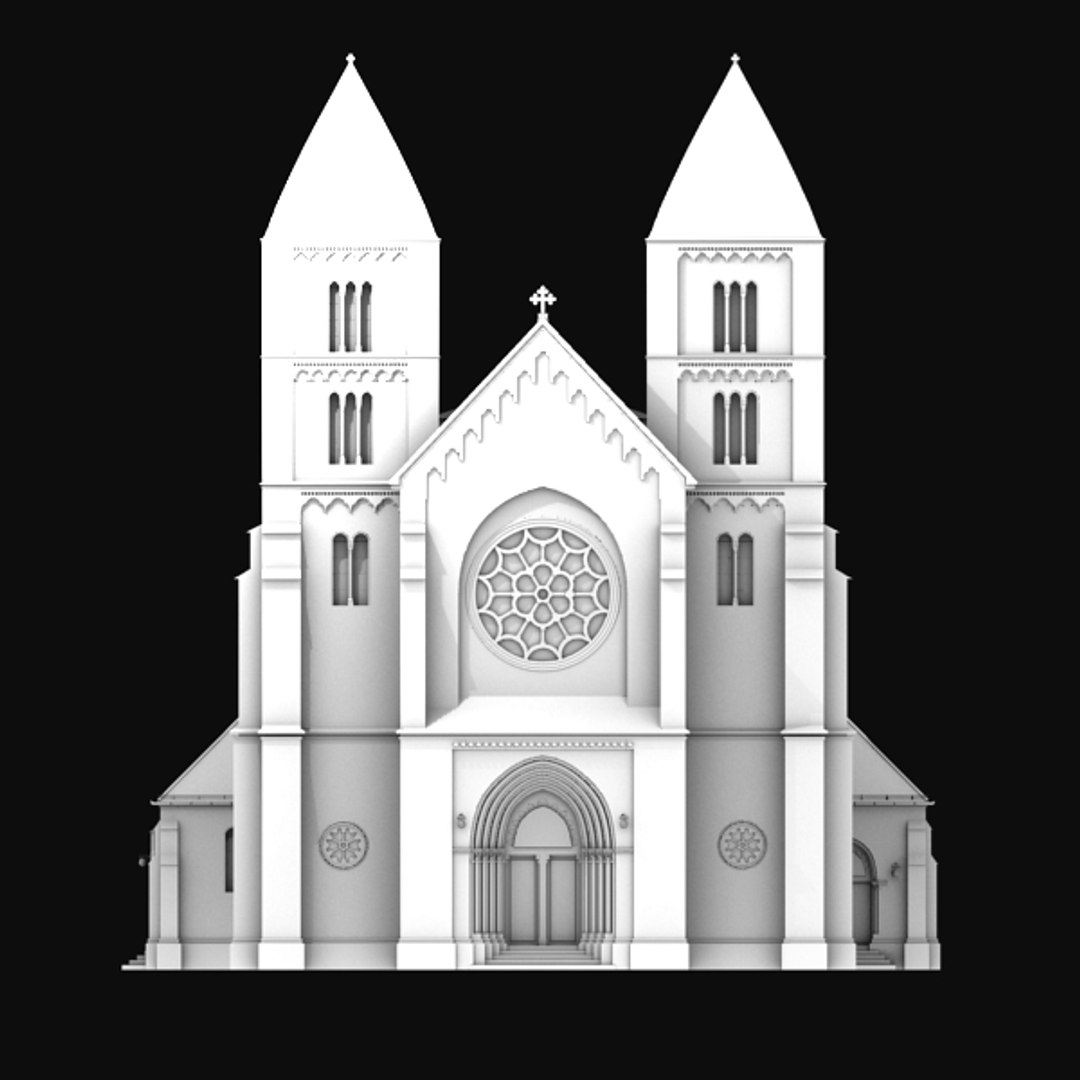 Dxf Church Neo-romanesque