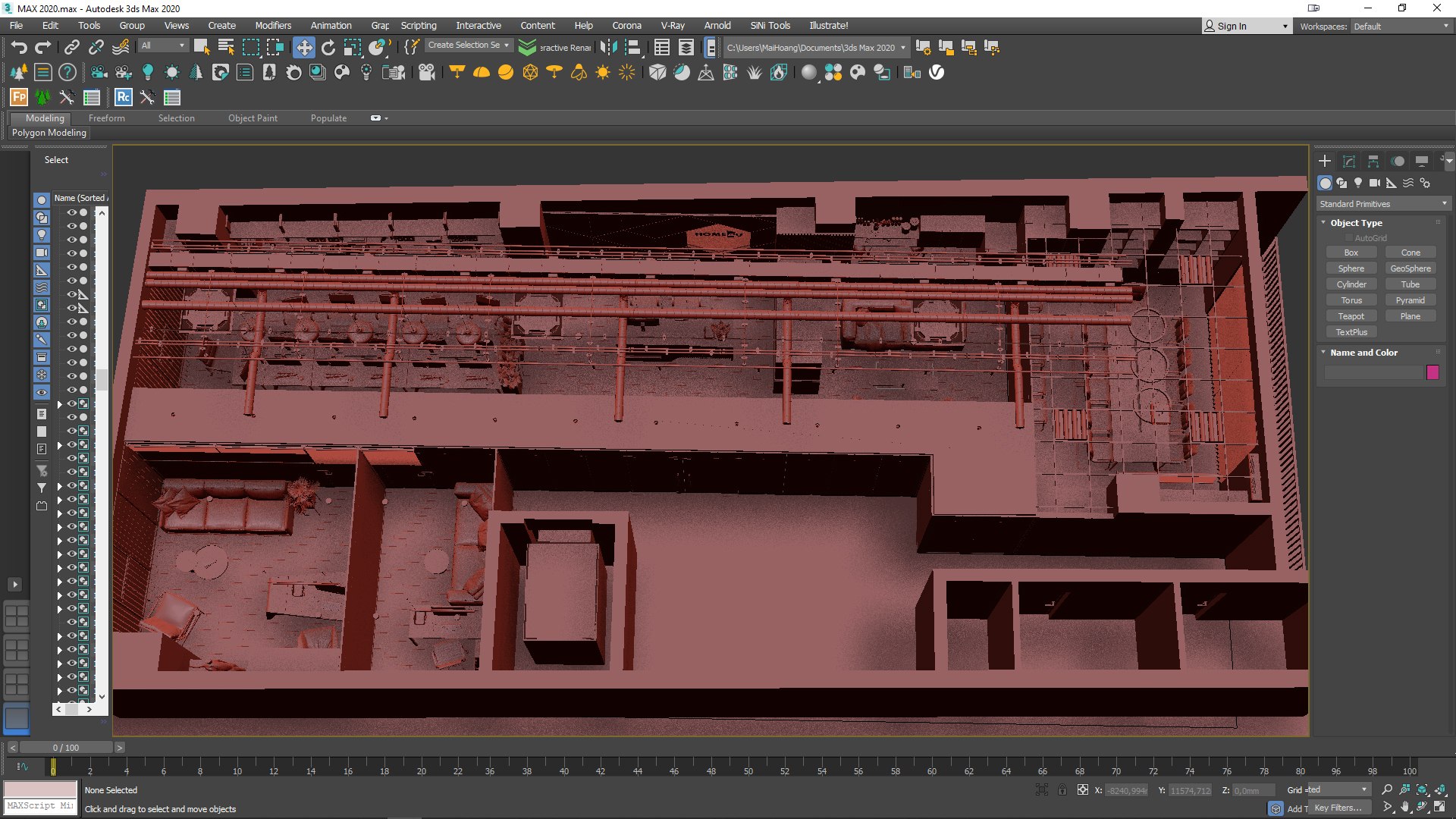 Office 01 - Maiholuxury - MAX OBJ FBX SKP Simlab Collada Blender Model - TurboSquid 2266571
