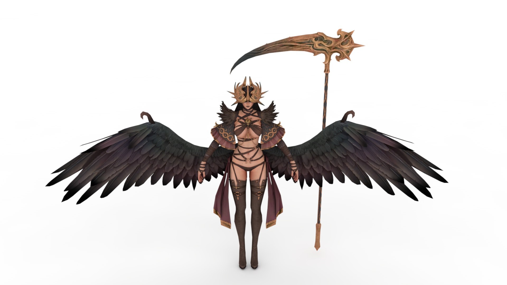 3D Model Demon Woman - TurboSquid 1947873