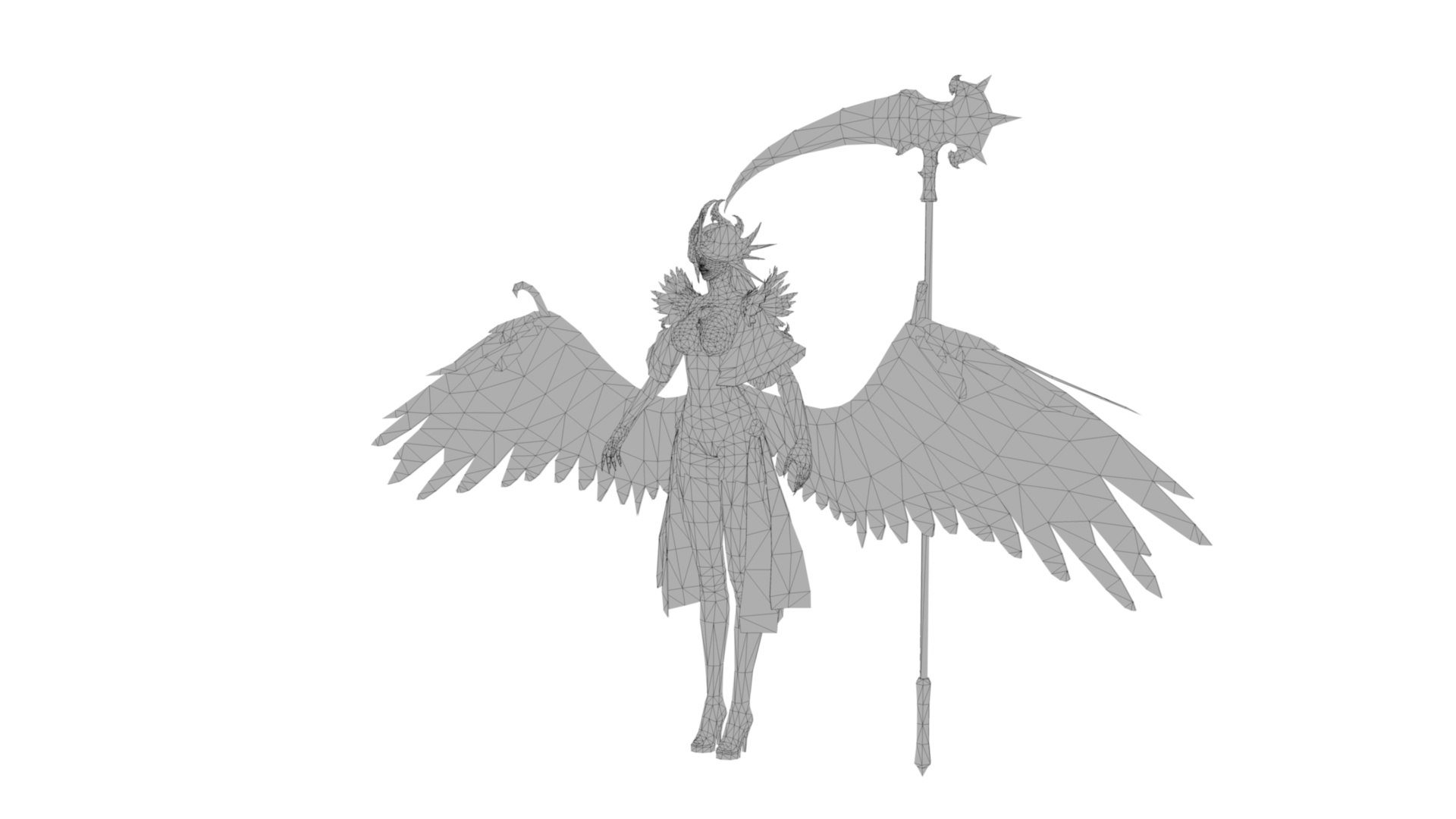 3D Model Demon Woman - TurboSquid 1947873